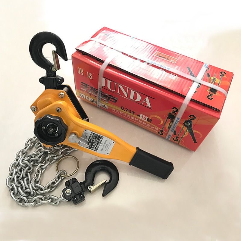 HOT NEW 1 / 1.5 / 2 / 3 Ton x 1.5m / 3m Lever Block Chain Hoist Hand ...