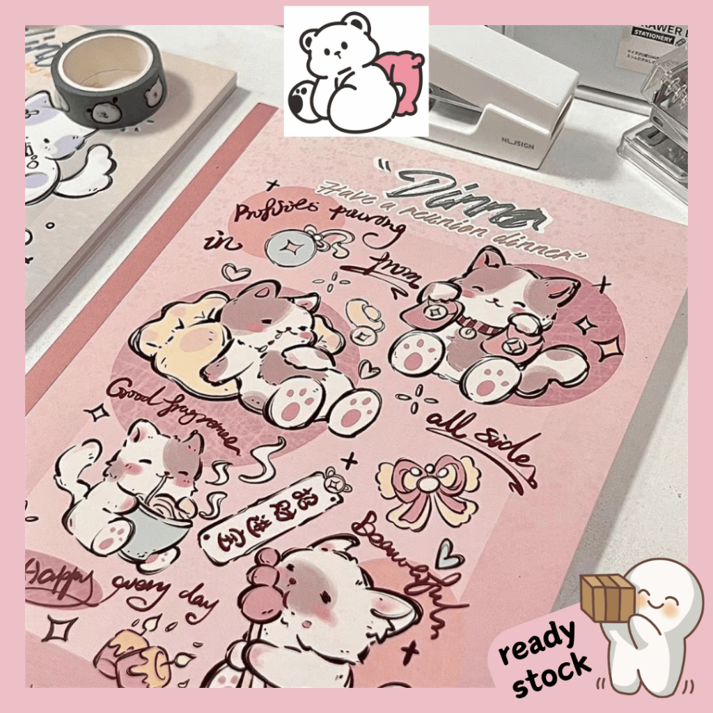 B5 Fat Choy Notebook Paper Book Diary Journal Stationery Study Notebook ...