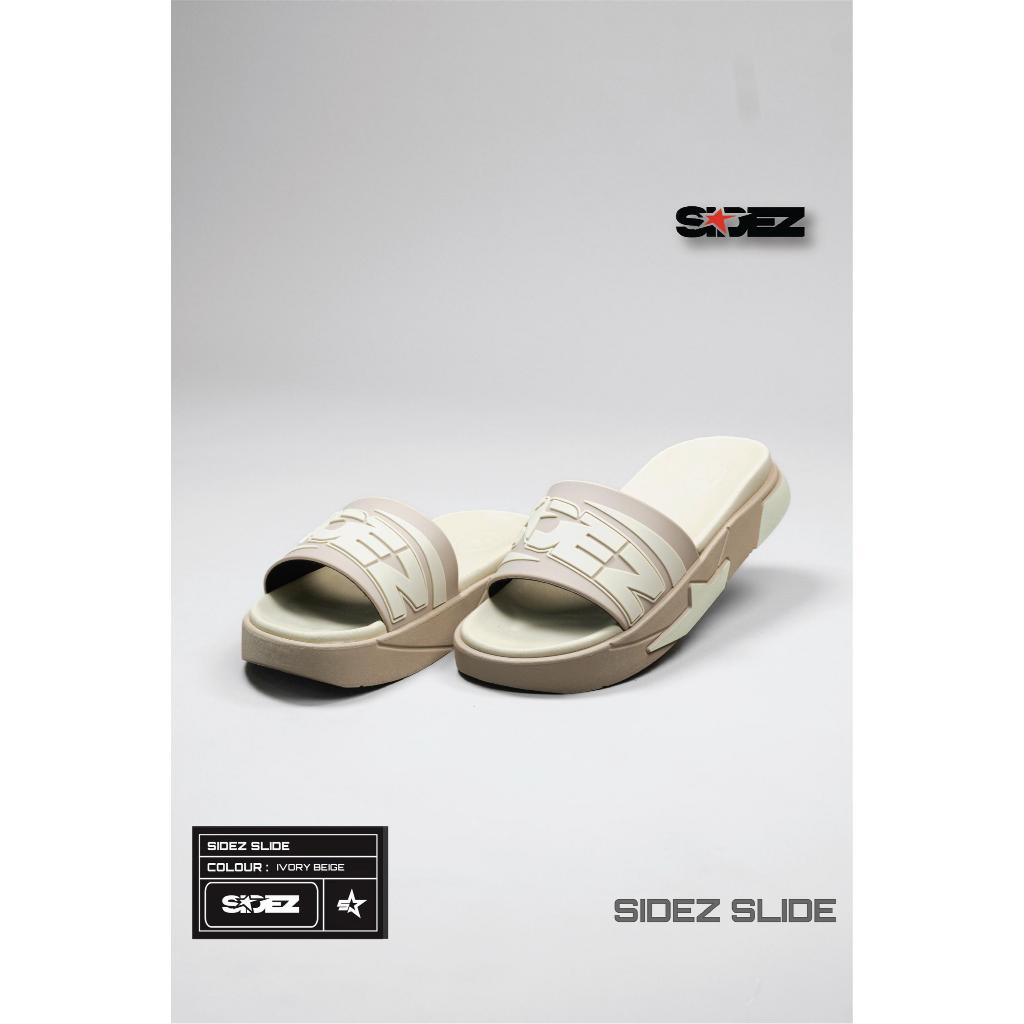 SiDEZ IVORY BEIGE SLIDE SANDAL | Shopee Malaysia