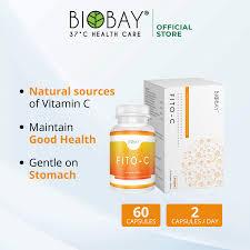 Biobay Fito-C Capsule 60's x 500mg EXP:27/09/2026 | Shopee Malaysia