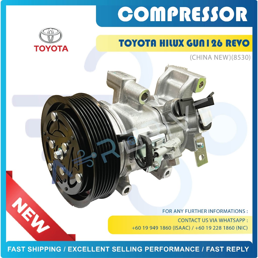 CHINA NEW TOYOTA HILUX GUN126 REVO / INNOVA / FORTUNER GUN155 2016 7PK ...