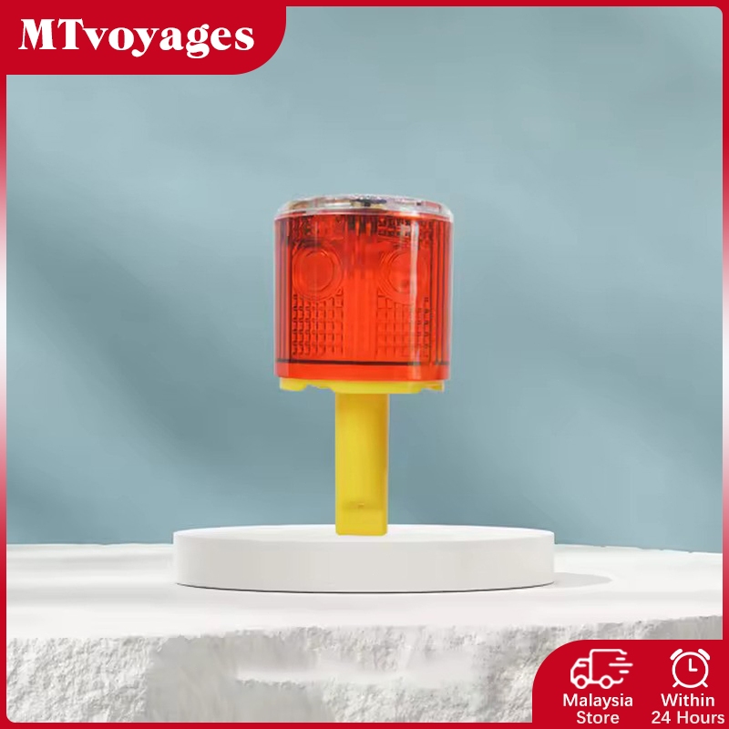 Solar Warning Flash Safety Signal Beacon Flashing Strobe Light ...