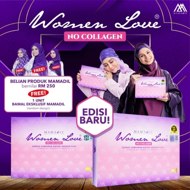 ORIGINAL | MAMADIL WOMEN LOVE ADVANCED JAMU MODEN WANITA | READY STOCK ...