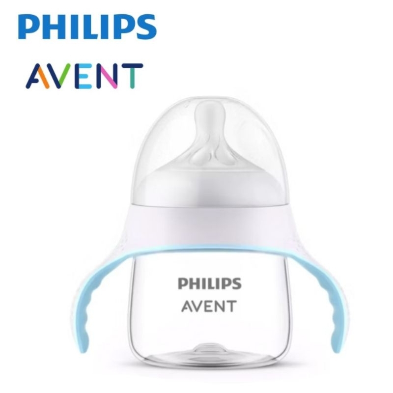Philips Avent Natural Trainer Sippy Cup Bottle with Handle 5oz /150ml ...