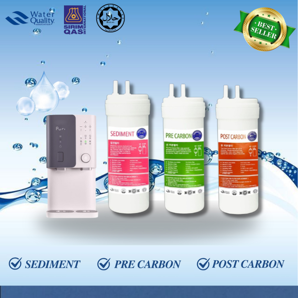 COWAY NEO / PETIT / OMBAK / HALAL WATER FILTER UPGRADE 3 STAGE MINERAL ...