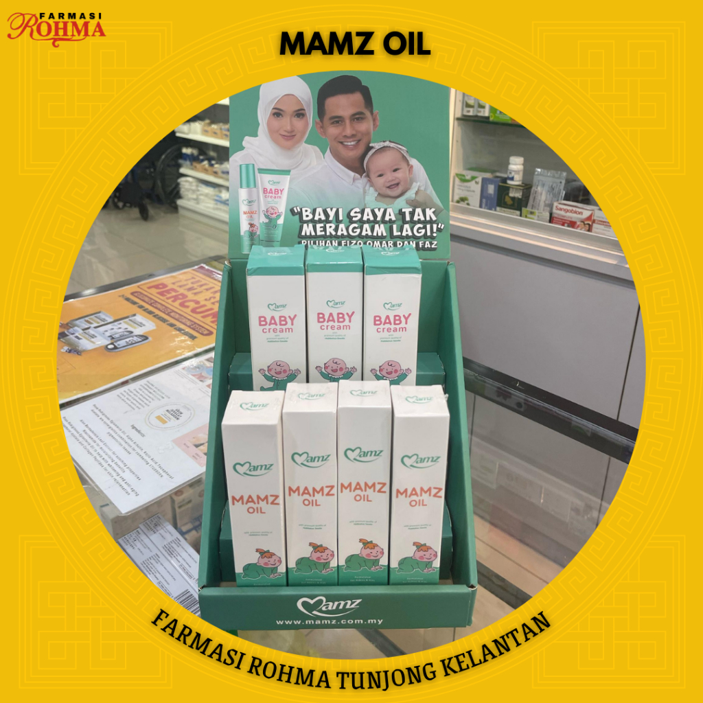 [🔥FARMASI ROHMA🔥] MAMZ OIL & CREAM | Shopee Malaysia