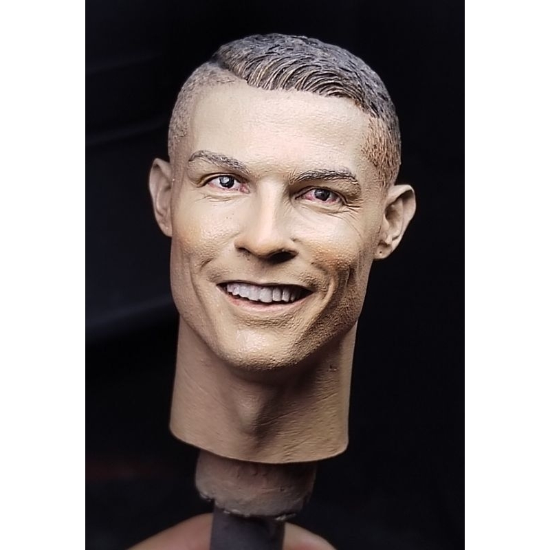 [Ready Stock] Miniature 1/6 Scale Painted/Unpainted Christian Ronaldo ...