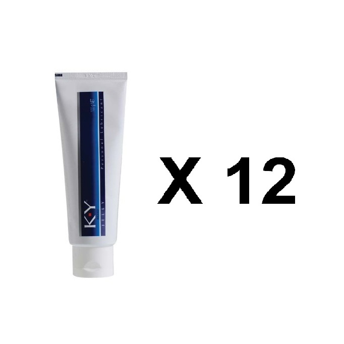 KY Oil Gel Lubricant Jelly 100g x 12 for her / him Water BASED Soluble ...