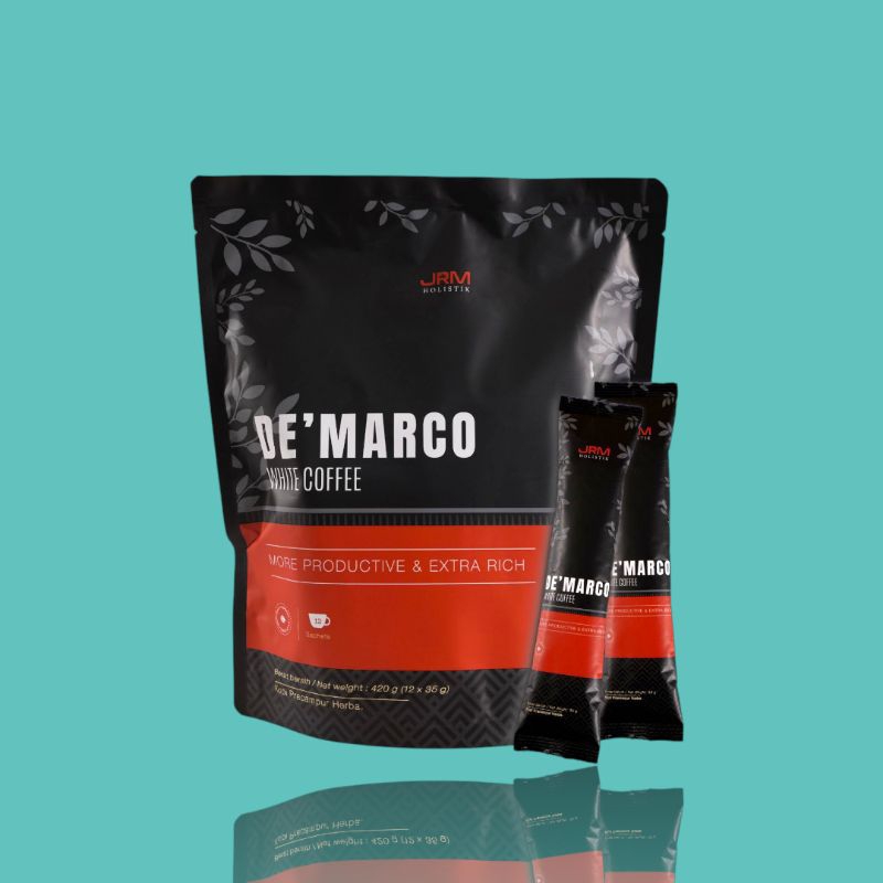 Jrm De‘ Marco White Coffee (12 sachets) | Shopee Malaysia