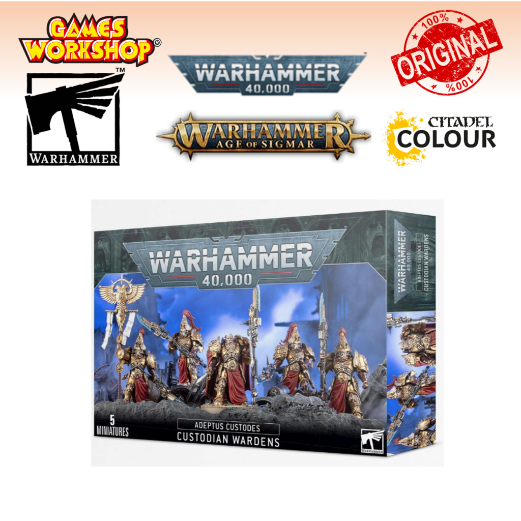 Warhammer Adeptus Custodes: Custodian Wardens | Warhammer 40K Games ...