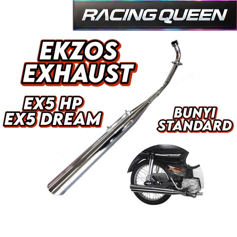 EX5 LAMA EX5 HIGH POWER EX5 HP EX5 DREAM MUFFLER STANDARD EKZOS EXHAUST ...