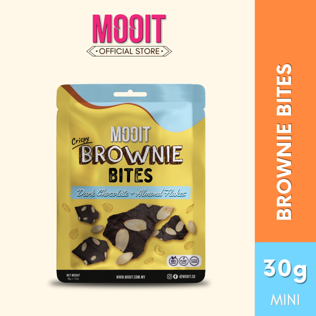 MOOIT Brownie Bites 30g - HALAL CERTIFIED | Shopee Malaysia