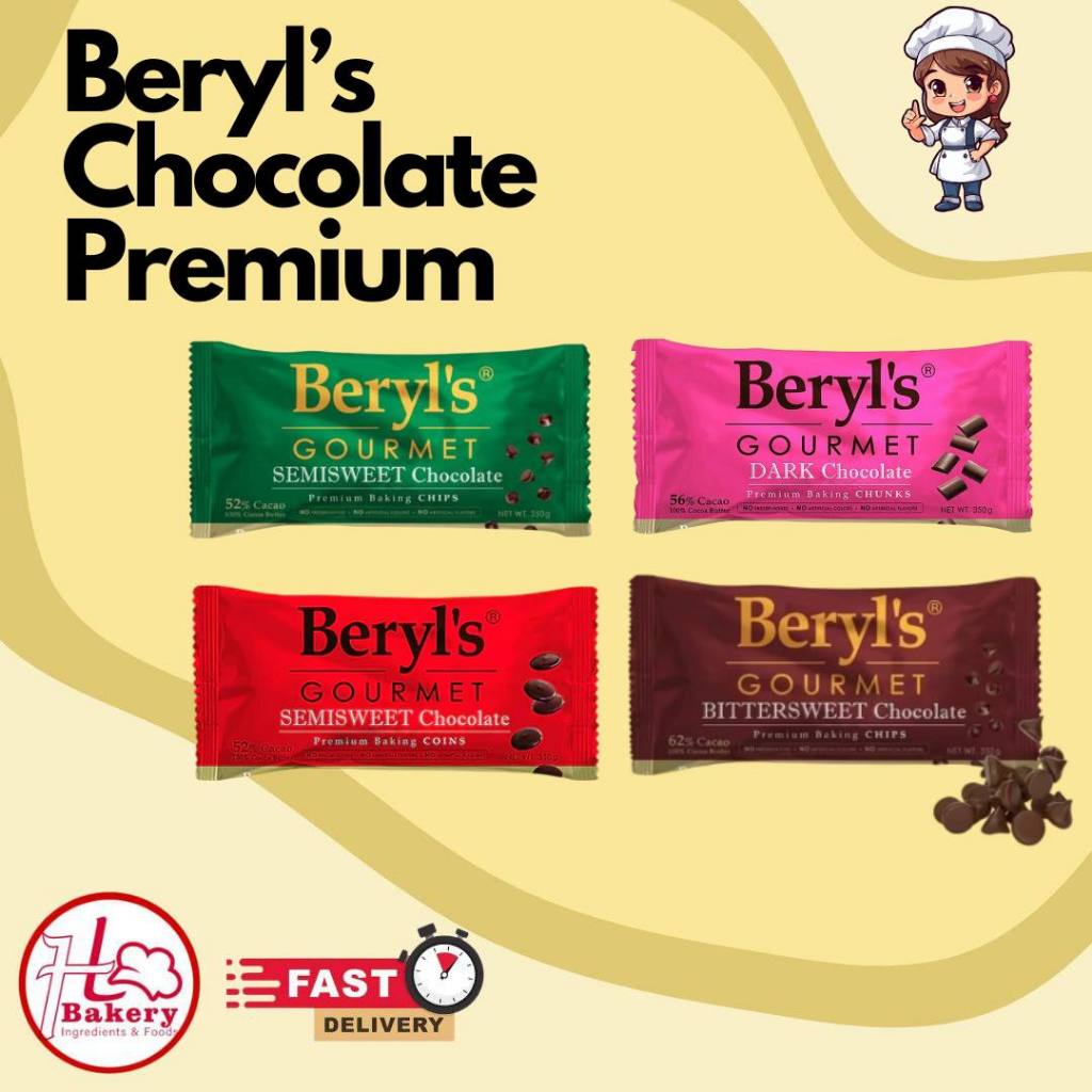 BERYL'S GOURMET PREMIUM CHOCOLATE COIN | CHOCOLATE CHIP | CHOCOLATE ...