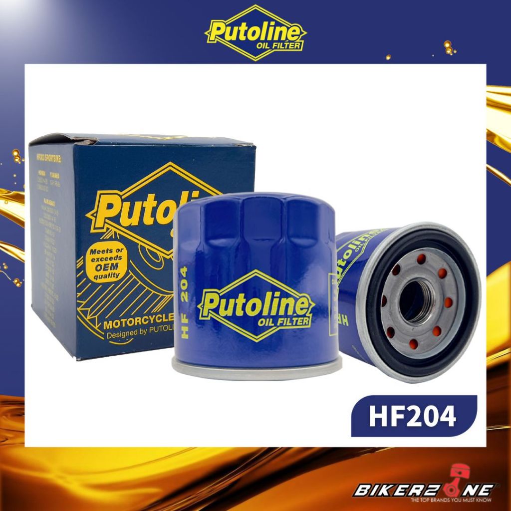 PUTOLINE Oil Filter for Motorcycle BRIXTON / HONDA / KAWASAKI / MV ...