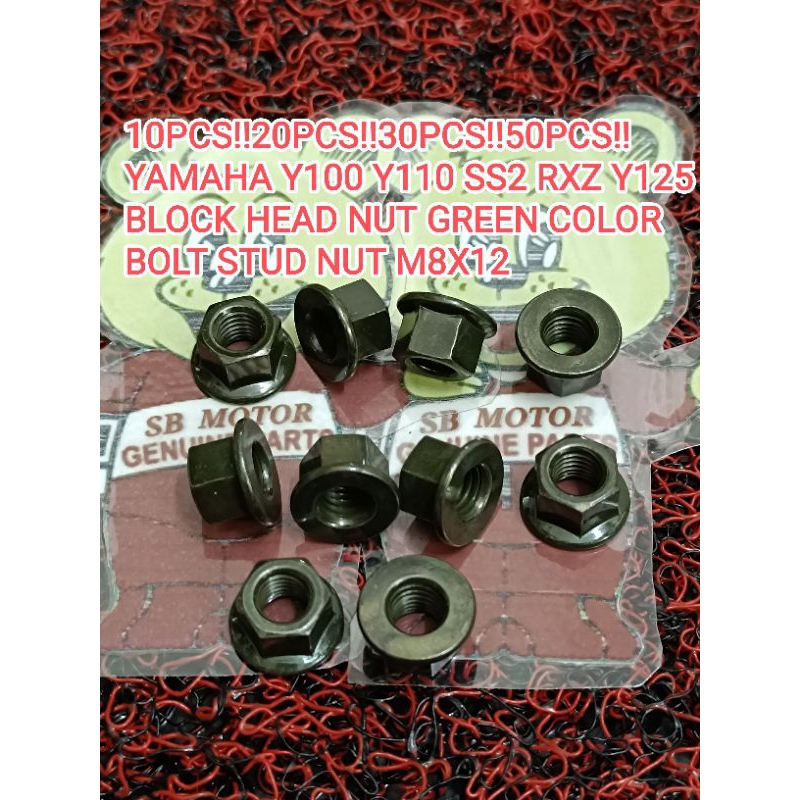 10PCS!!20PCS!!30PCS!!50PCS!!YAMAHA Y100 Y110 SS2 RXZ Y125 BLOCK HEAD ...