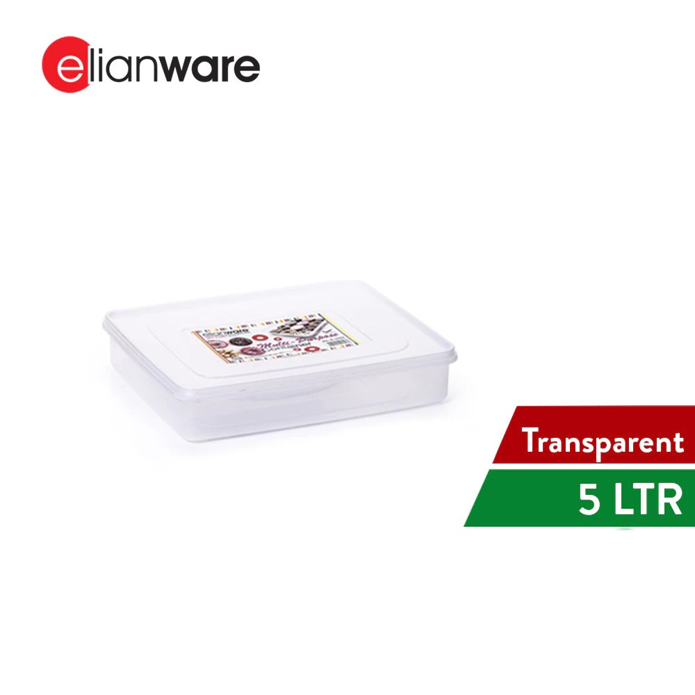 ELIANWARE E-1033 Multipurpose Container Food Keeper Storage Bekas 5L ...