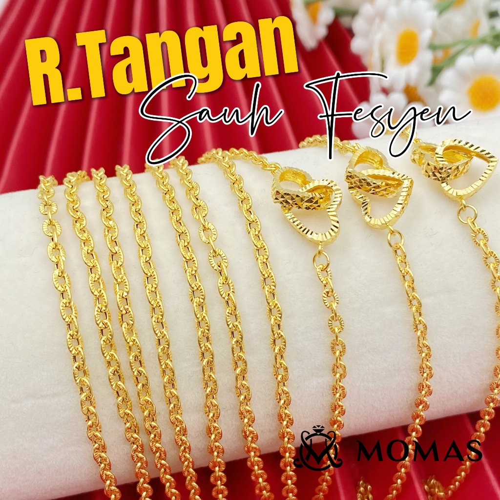 Rantai Tangan Sauh Fesyen Emas 916 Tulen Rantai Tangan Sauh Emas 916 ...