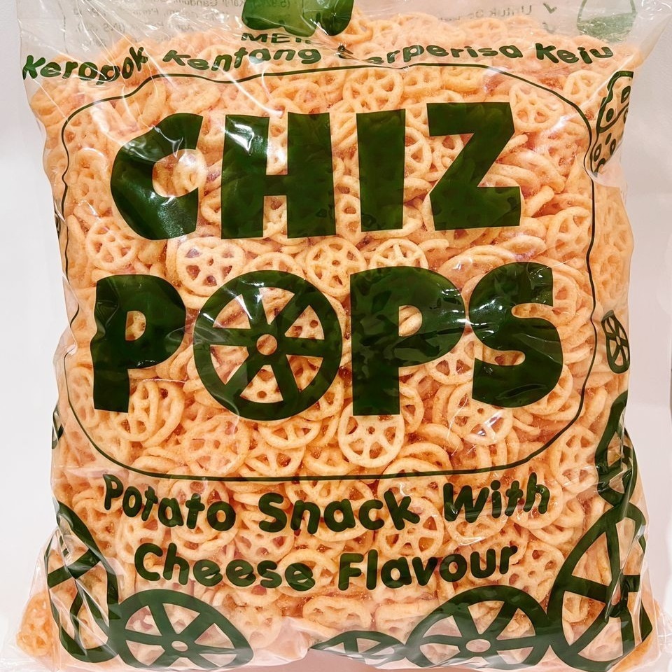 MEIKA POP WHEEL RODA / CHIZ RODA - 200g / 1KG Potato Snack ] " | Shopee ...