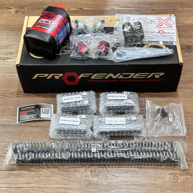 Original Profender Fork Kit Yamaha XMax V1 V2 X-Max 250 300 STD Lowered ...