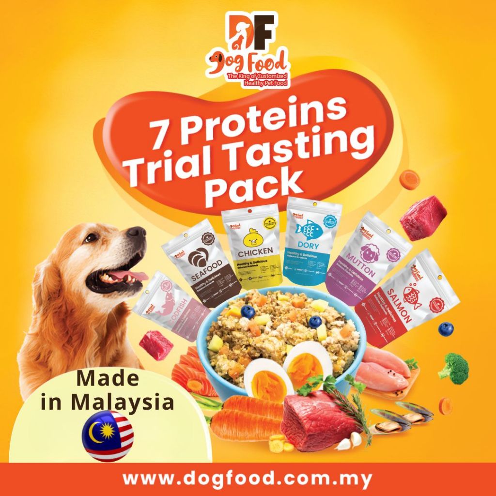 DF Fresh Dog Food – 7 Proteins Trial Tasting Pack (5 Packs) | Shopee ...
