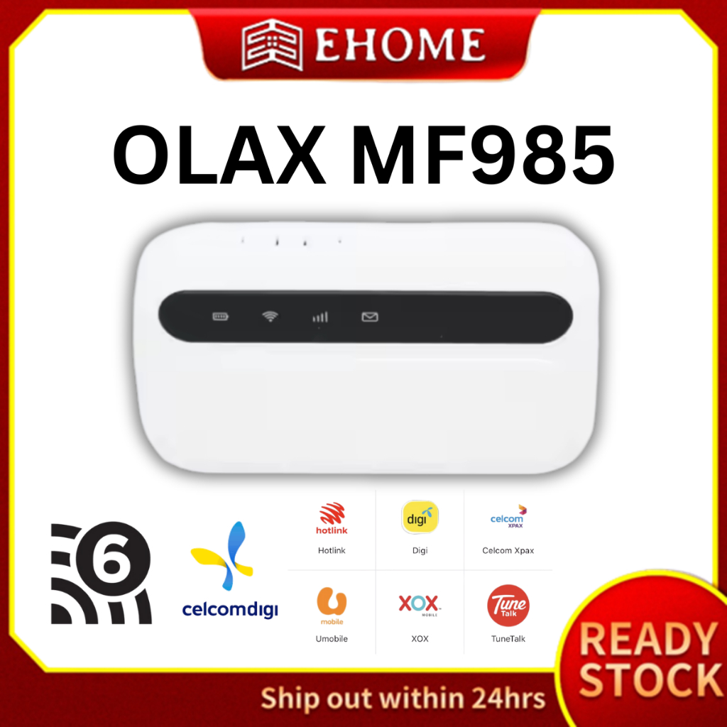 OLAX MF985 3000mAh B28 Modem Hotspot Mobile Wifi6 Esim Card Outdoor ...