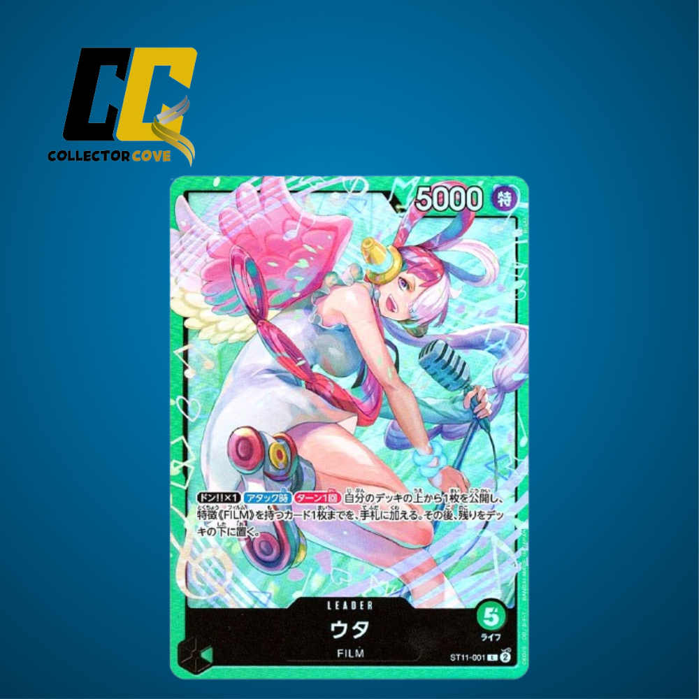 One Piece ST11-001 /UTA /LEADER / Side Uta /Bandai / One Piece Card Game / Japanese Trading Card ...
