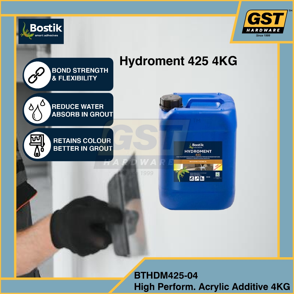 Bostik Hydroment 425 - High Performance Acrylic Additive For Water ...