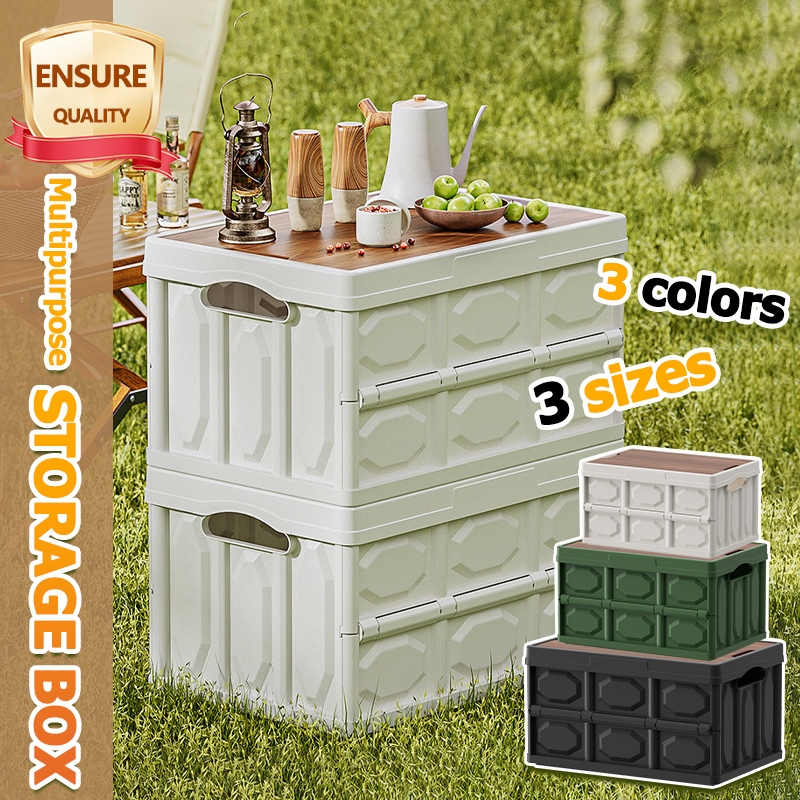 Homming 50L Foldable Storage Box Organizer Outdoor Camping box ...