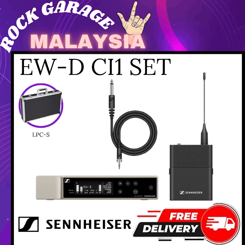 Sennheiser EW-D CI1 SET Digital Wireless Instrument System With LPC-S ...