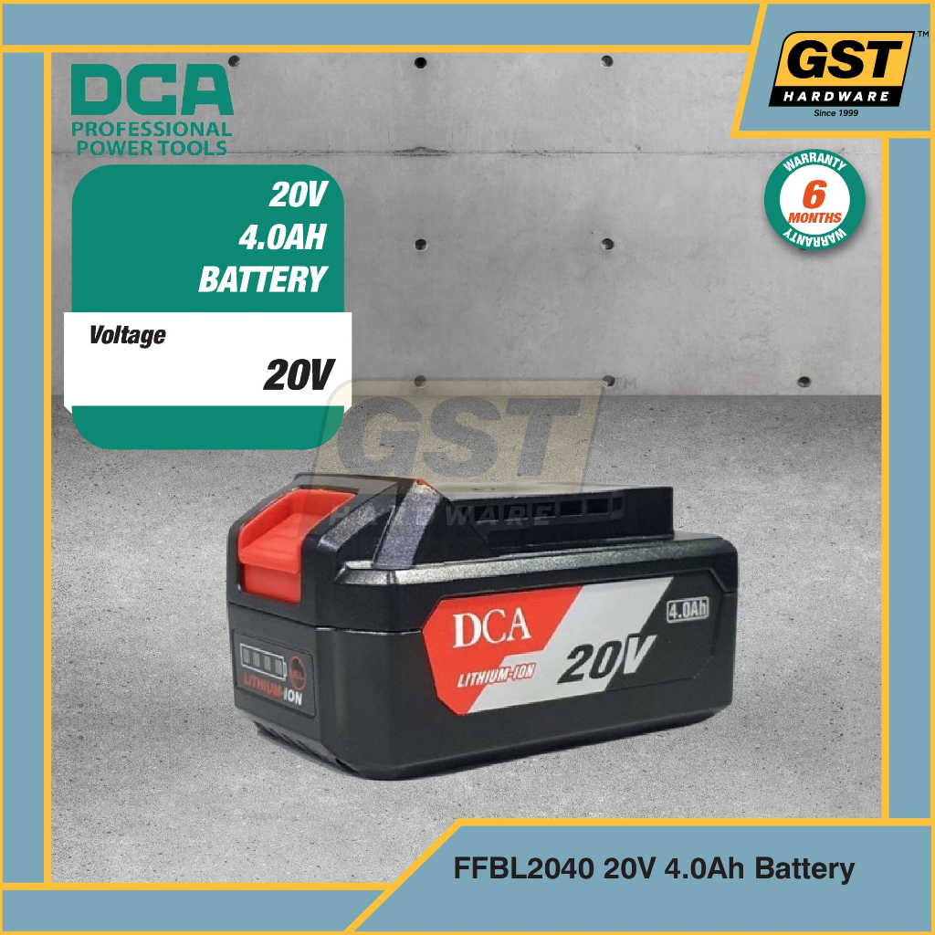 DCA 20V 4.0Ah Battery DCA 2A Charger Starter Kit Set DCA Hand Drill ...