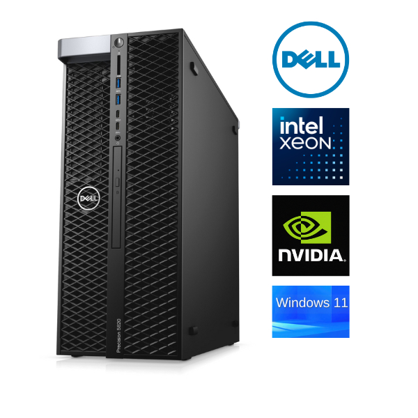 Dell Precision Tower T5820 Workstation Single Processor Intel Xeon W ...