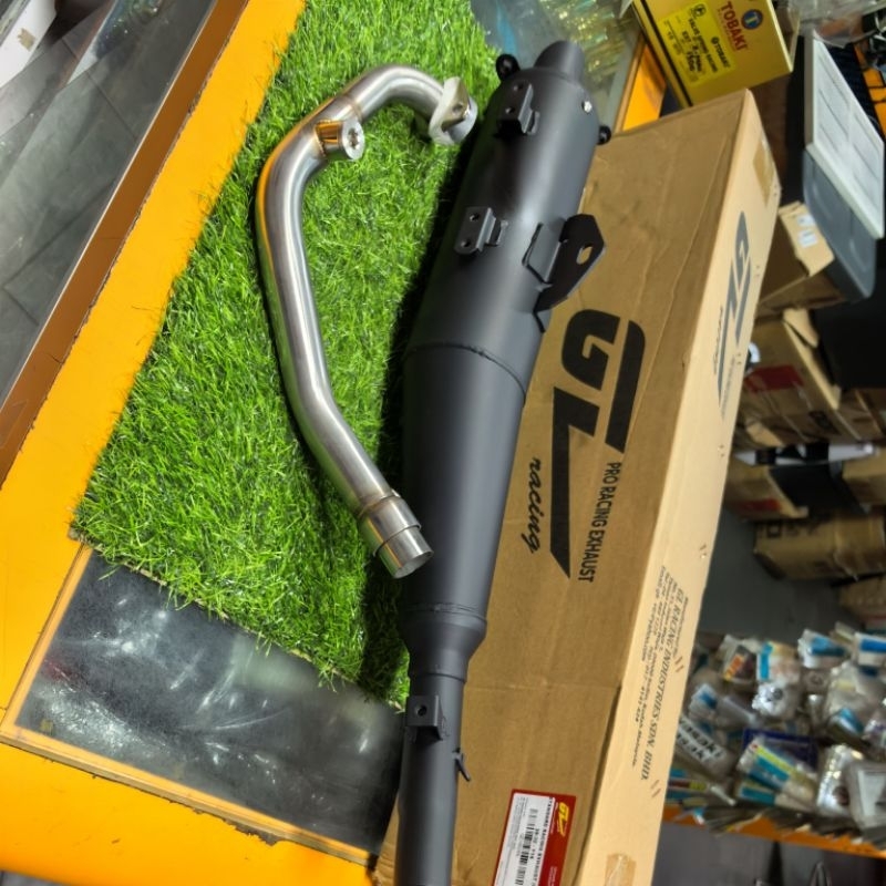 GL RACING YAMAHA Y16ZR STD RACING EXHAUST PIPE (28-32MM) | Shopee Malaysia