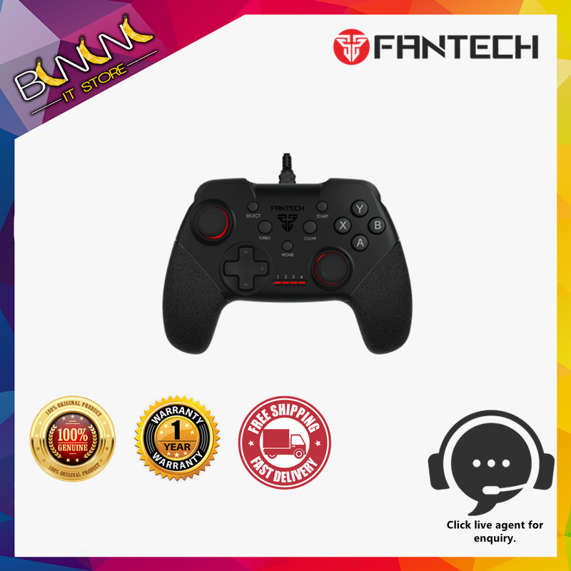 Fantech Shooter II GP13 Gaming Controller (JY63BK) | Shopee Malaysia