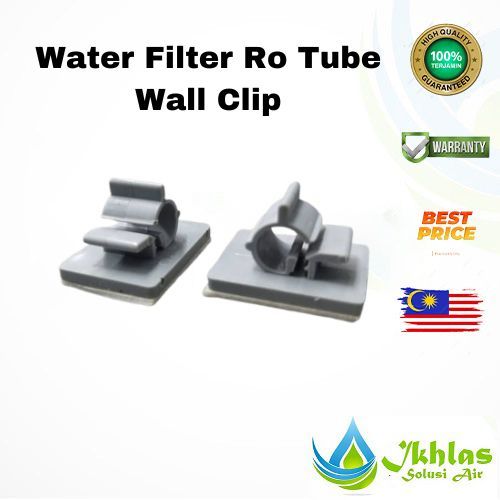Water Filter Ro Tube Wall Clip(Tube Size 1/4" & 3/8") | Shopee Malaysia