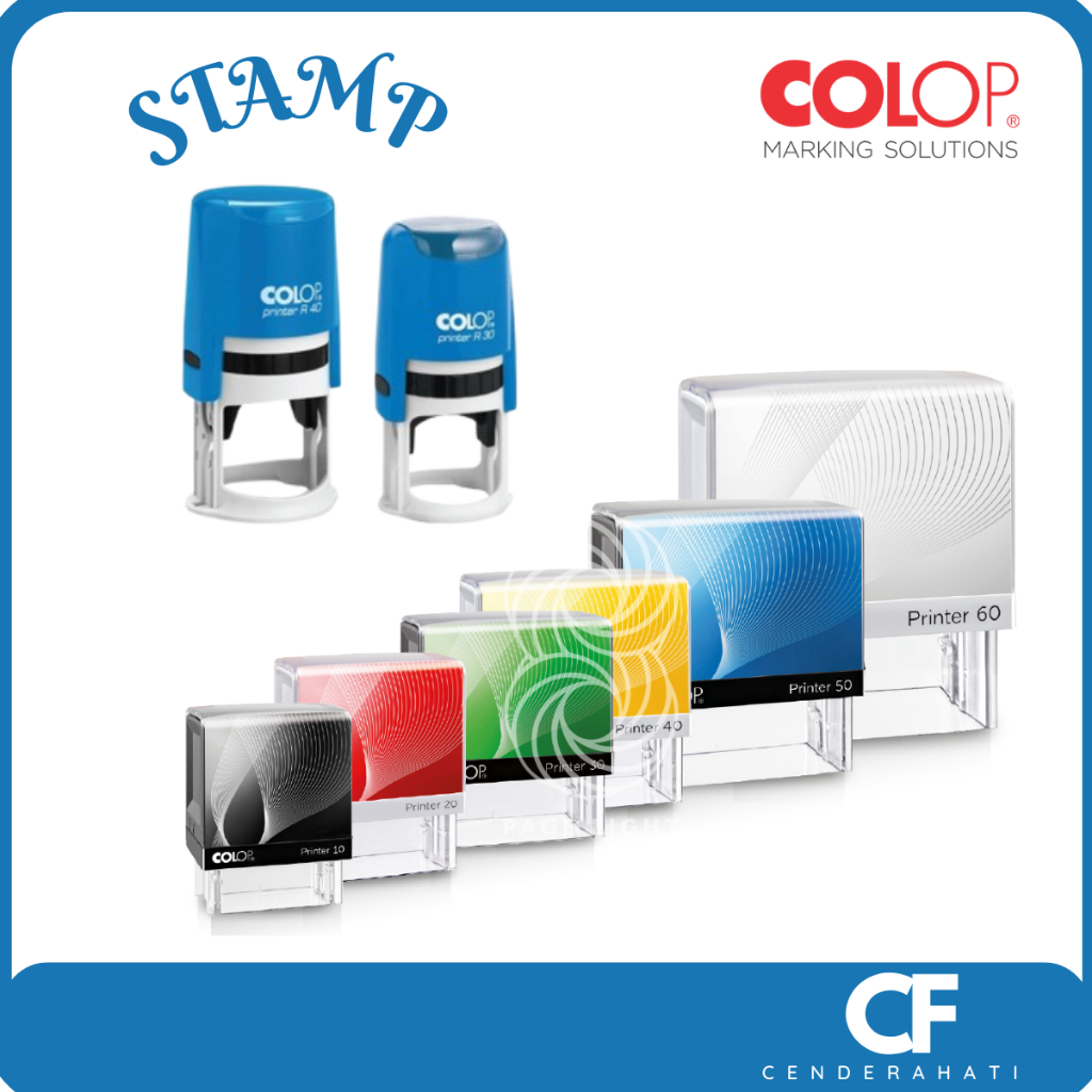 COLOP Rubber Self Ink Rubber Stamp Company Name Stamp Cop Nama Stamp Chop Nama Name Stamp Chop ...