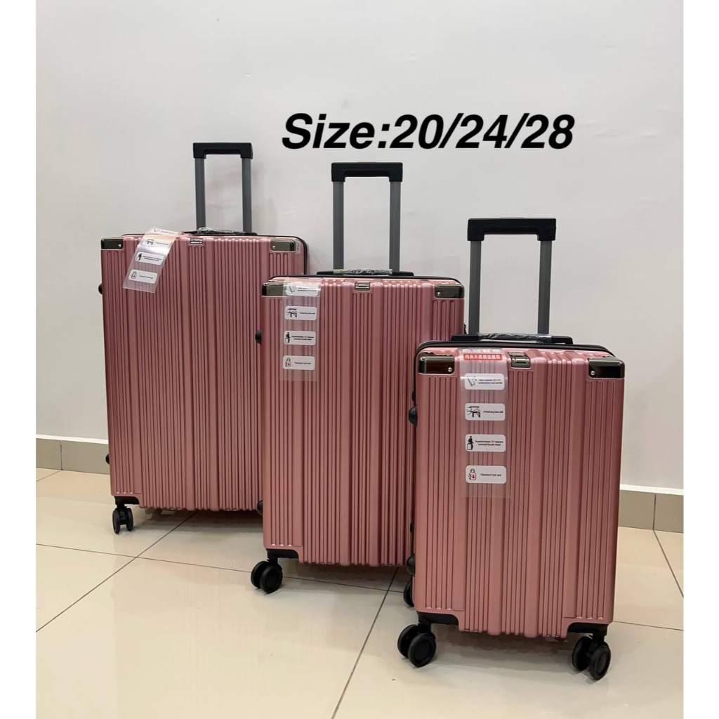 TOURCARE ABS Material Luggage Travel Bag Suitcase 20/24/28 Inch Hard ...