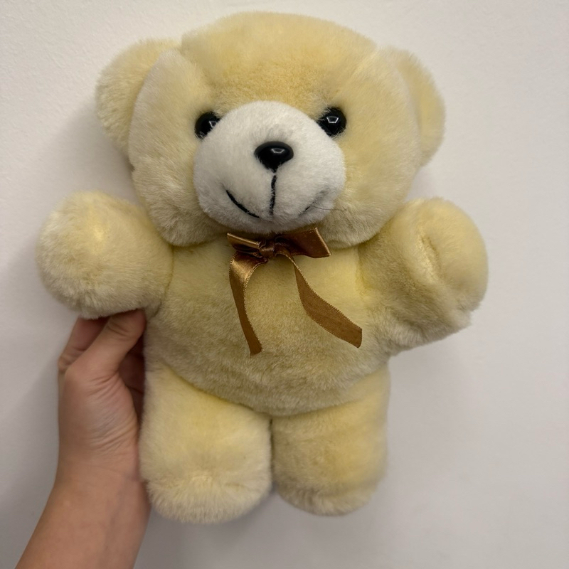 Preloved Cream color Bear Soft Plush Toys | Shopee Malaysia