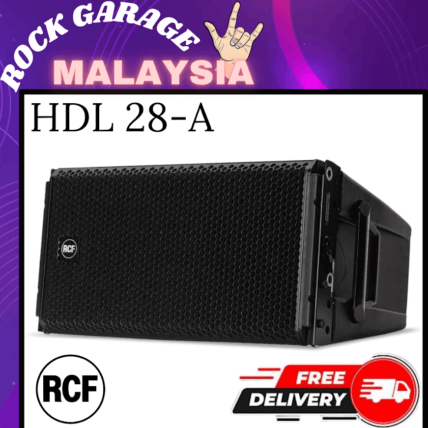 Rcf Hdl 28 A 2 Way 2200w Active Line Array Speaker Hdl28a Hdl 28a 6387