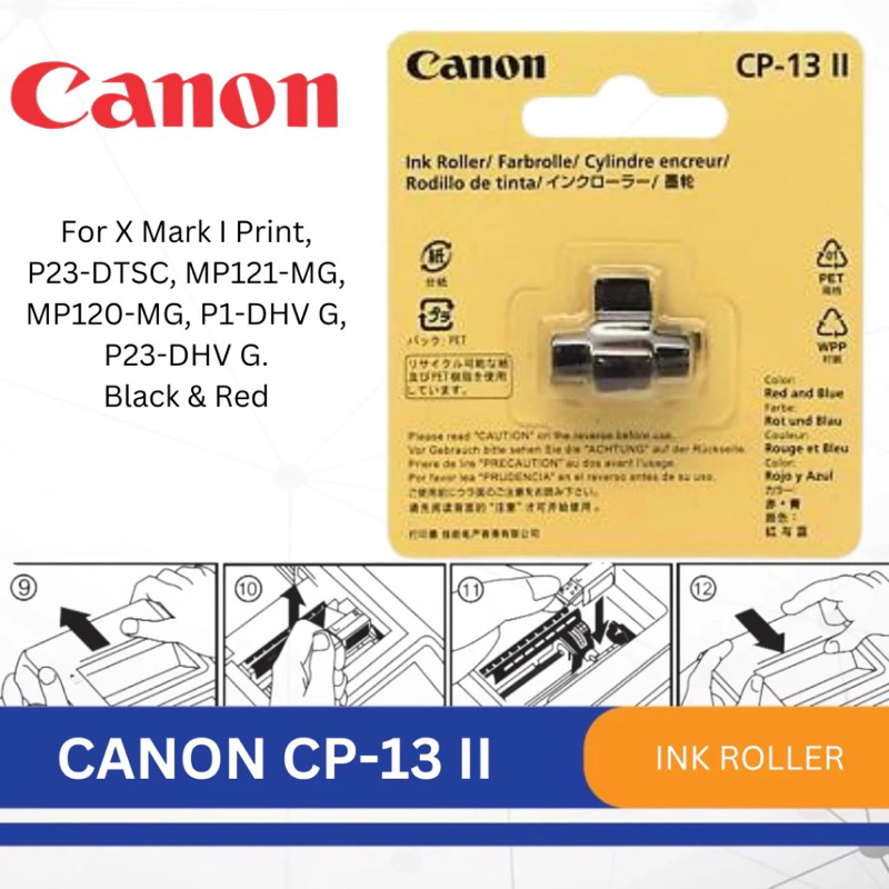 (Original)Canon Cp-13 ll blue&red ink roller for canon printing calculator(P23-Dtsc/Mp120 ...