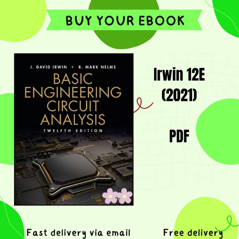 Basic Engineering Circuit Analysis - 12E (2021) | Shopee Malaysia