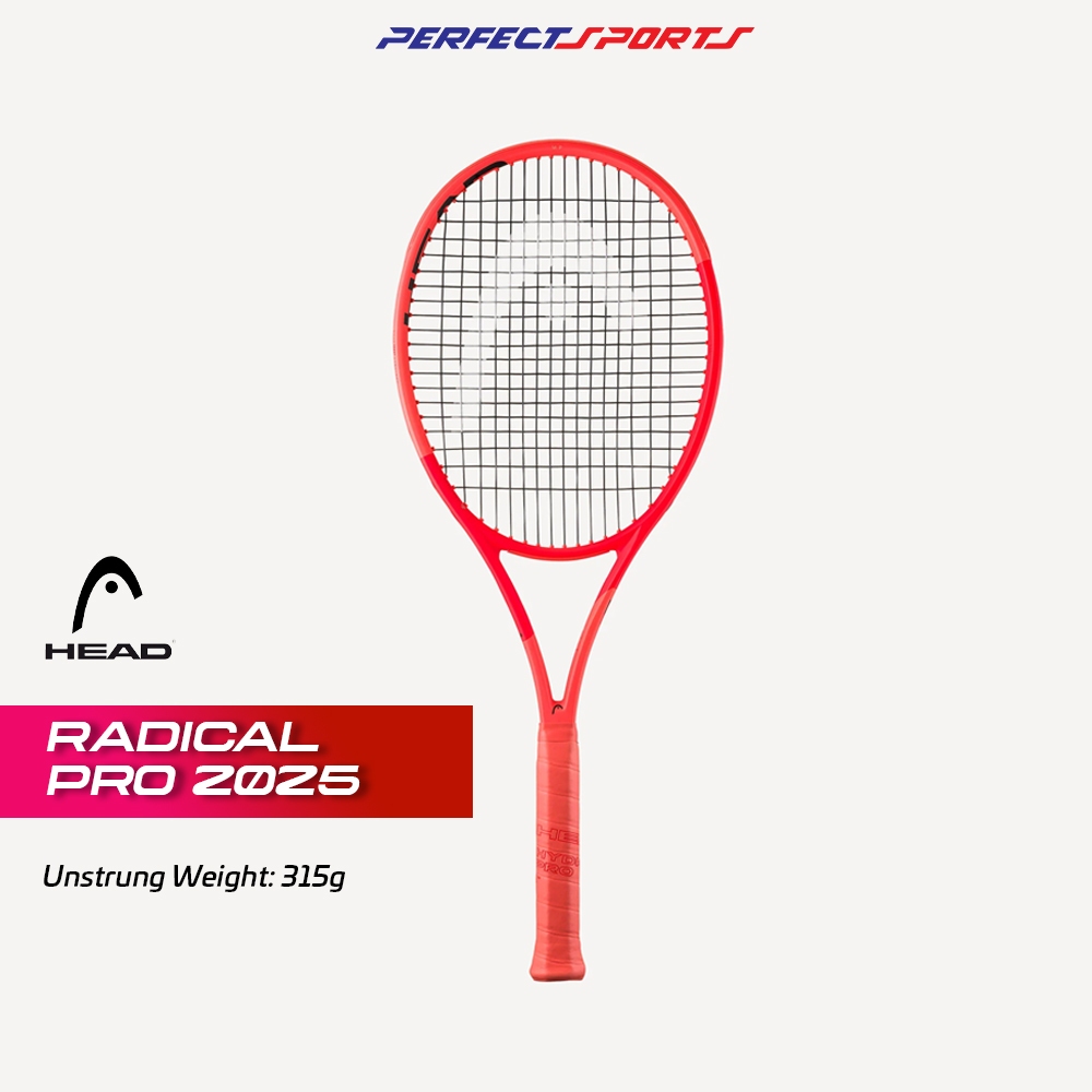 [Free String + Grip] HEAD Radical PRO 2025 Tennis Racket GRIP2 | Shopee ...