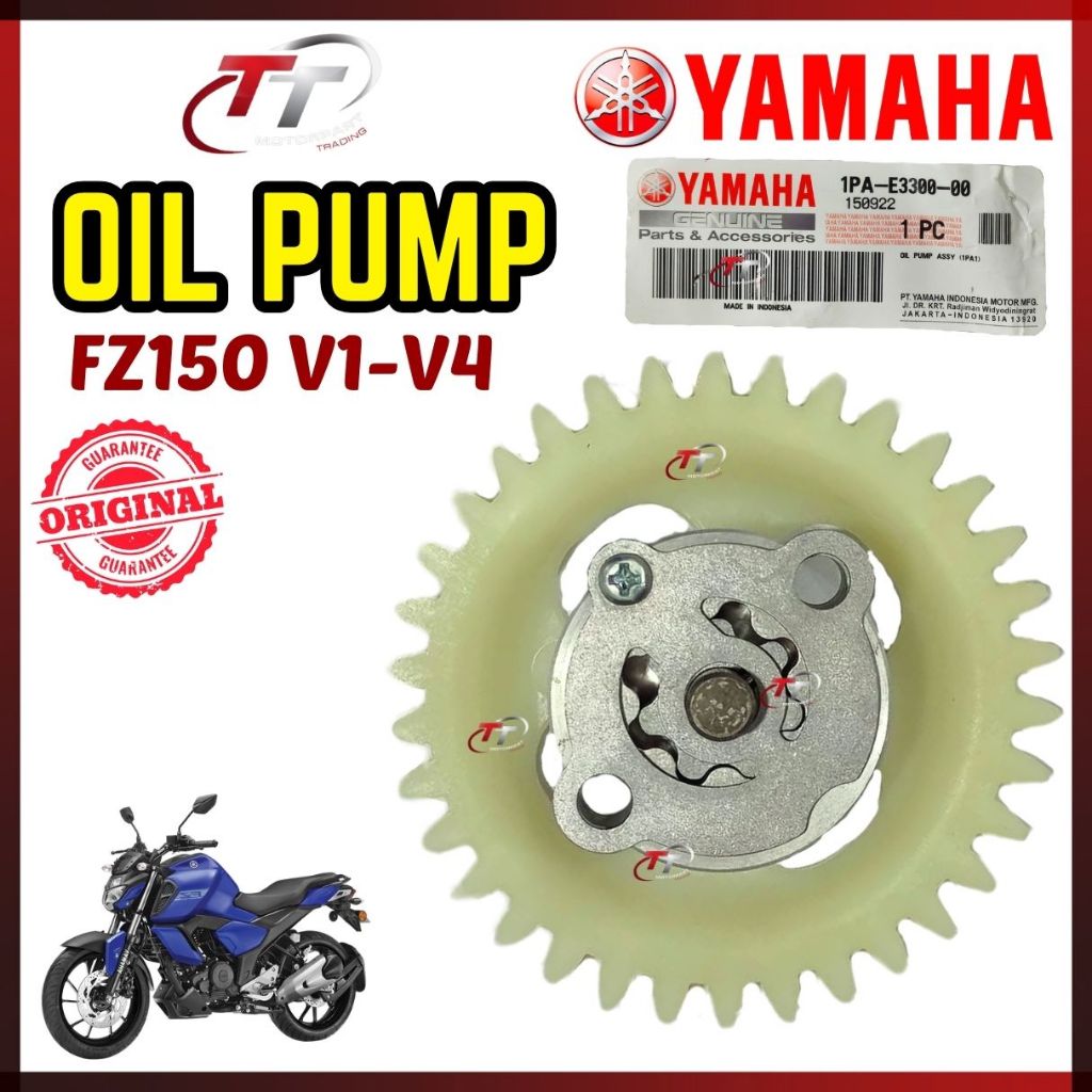 FZ150I FZ 150 NEW FZ150 V1-V4 Oil Pump Assy Engine Pam Gear Minyak Pum Enjin Gier Giar 1PA-E3300 ...