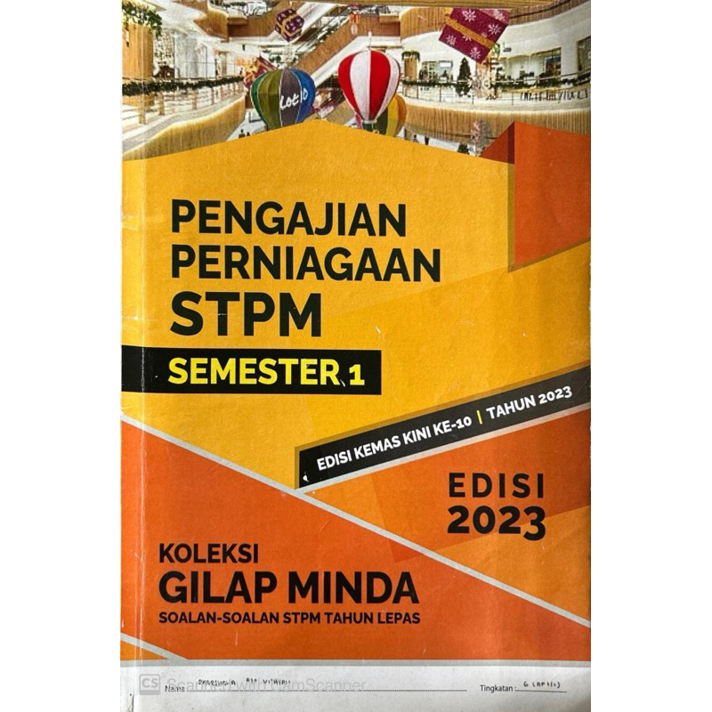 Koleksi Gilap Minda Pengajian Perniagaan STPM Sem 1 | Shopee Malaysia