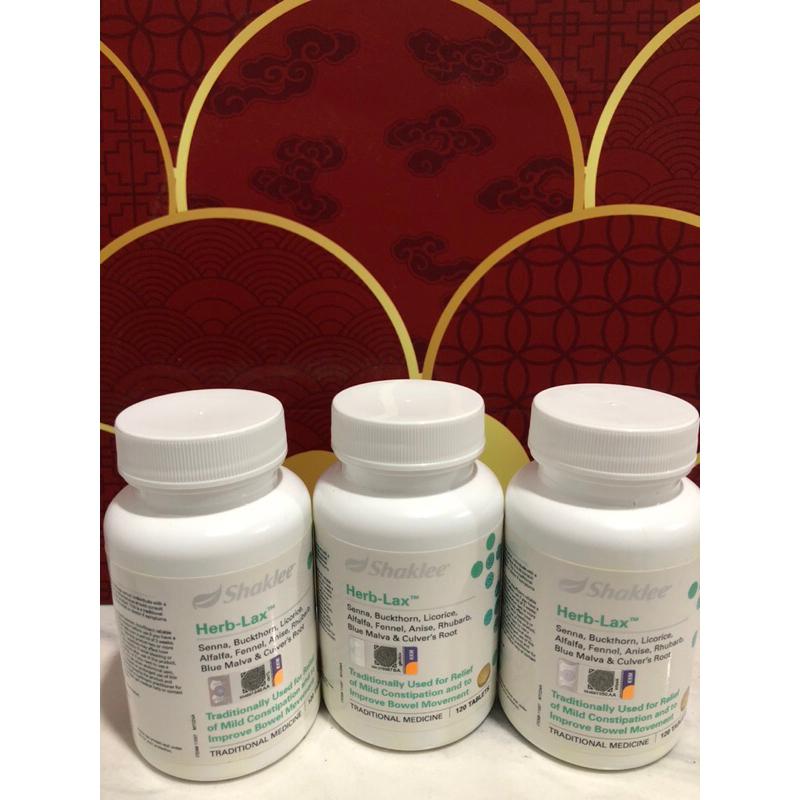 🔥Ready New Stock🔥💯 ORIGINAL Shaklee Herb Lax (120 Tablets) [100% ...