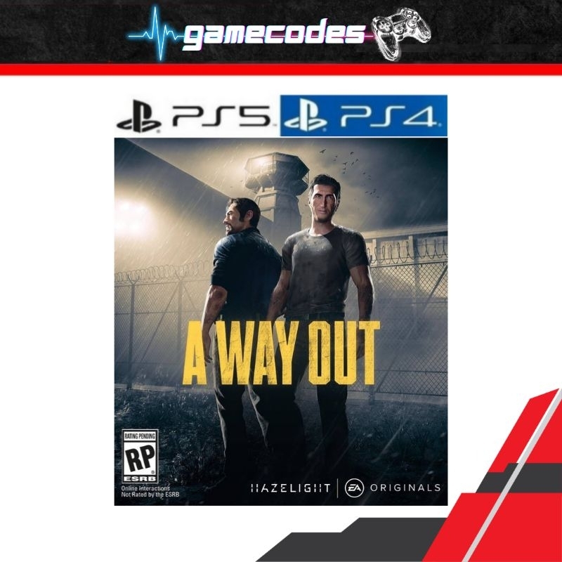 (🔥PROMO🔥) A Way Out (PS4 & PS5) Digital Download | Shopee Malaysia