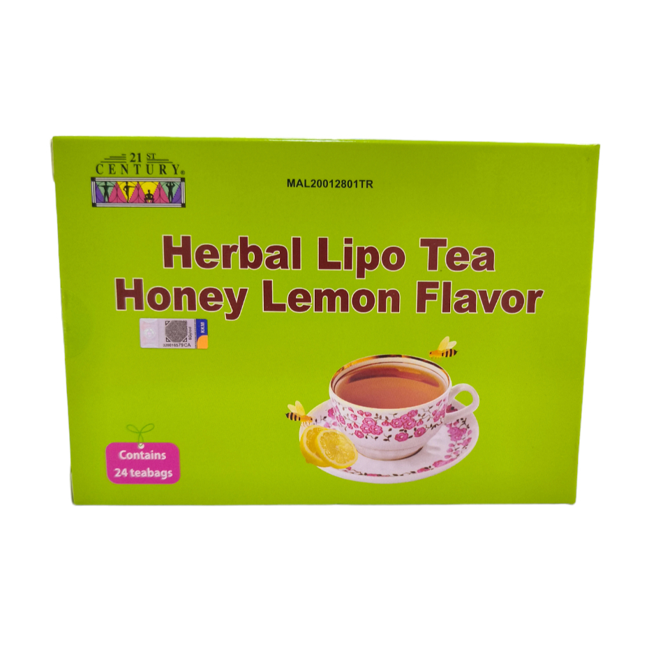 21st Century Herbal Lipo Tea (Honey Lemon) 24 teabags - For ...