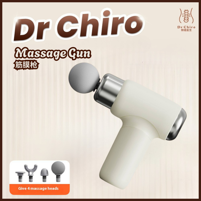 Dr Chiro Premium Muscle Massage Gun - Pain Relief with 8 Massage Heads ...