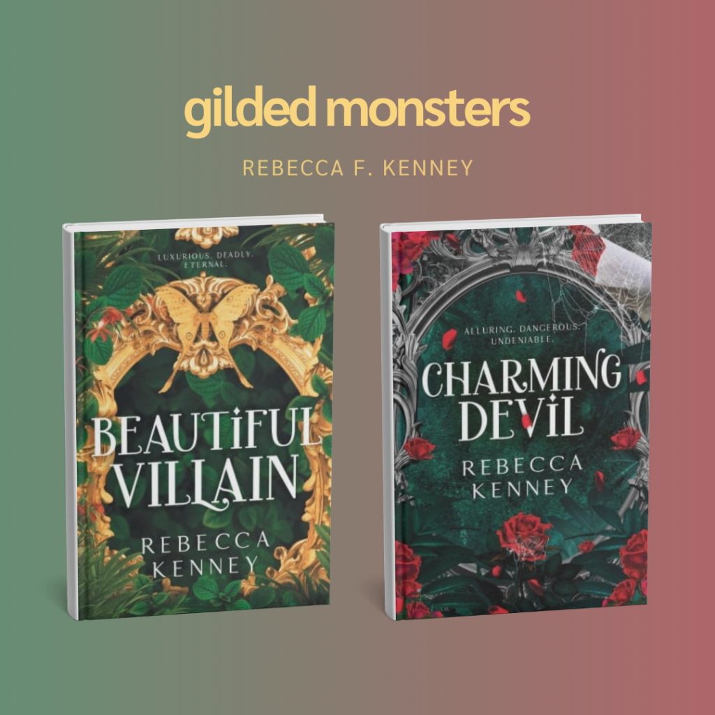 gilded monsters series by rebecca f. kenney beautiful villain charming devil | Shopee Malaysia