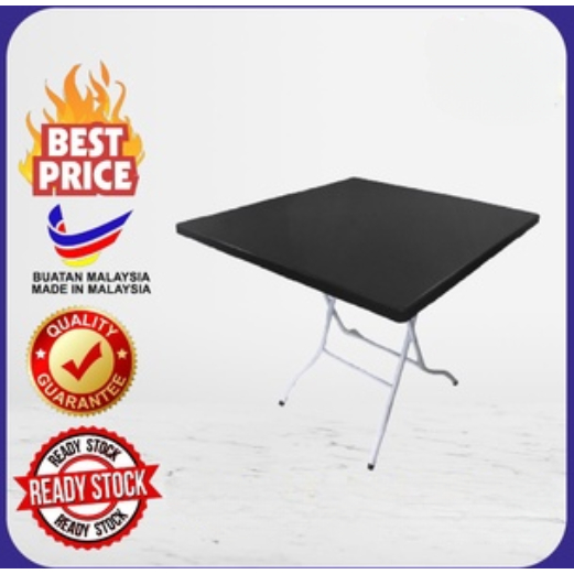 3x3 Foldable Plastic Table / 3x3 Meja Lipat / Meja Plastik 3x3 | Shopee ...