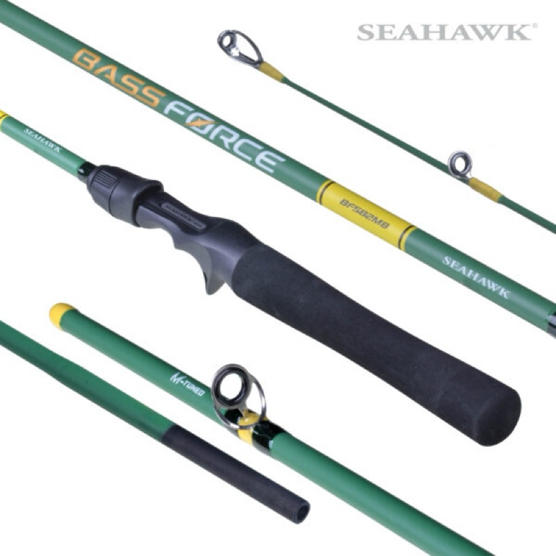 SEAHAWK BASS FORCE BC BAIT CASTING FISHING ROD | Shopee Malaysia